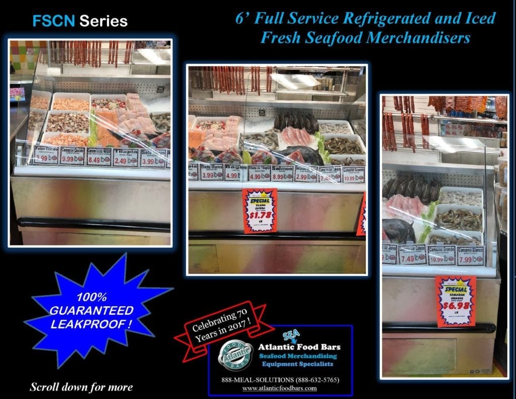 Atlantic Food Bars - Full Service Seafood Merchandiser