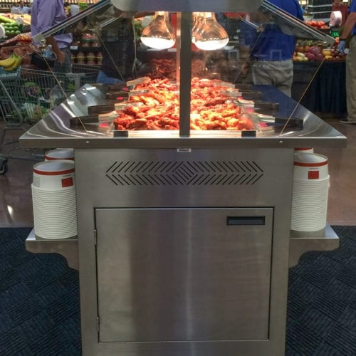 Mobile Hot Chicken Wing Bar - MHFC6044 - Atlantic Food Bars