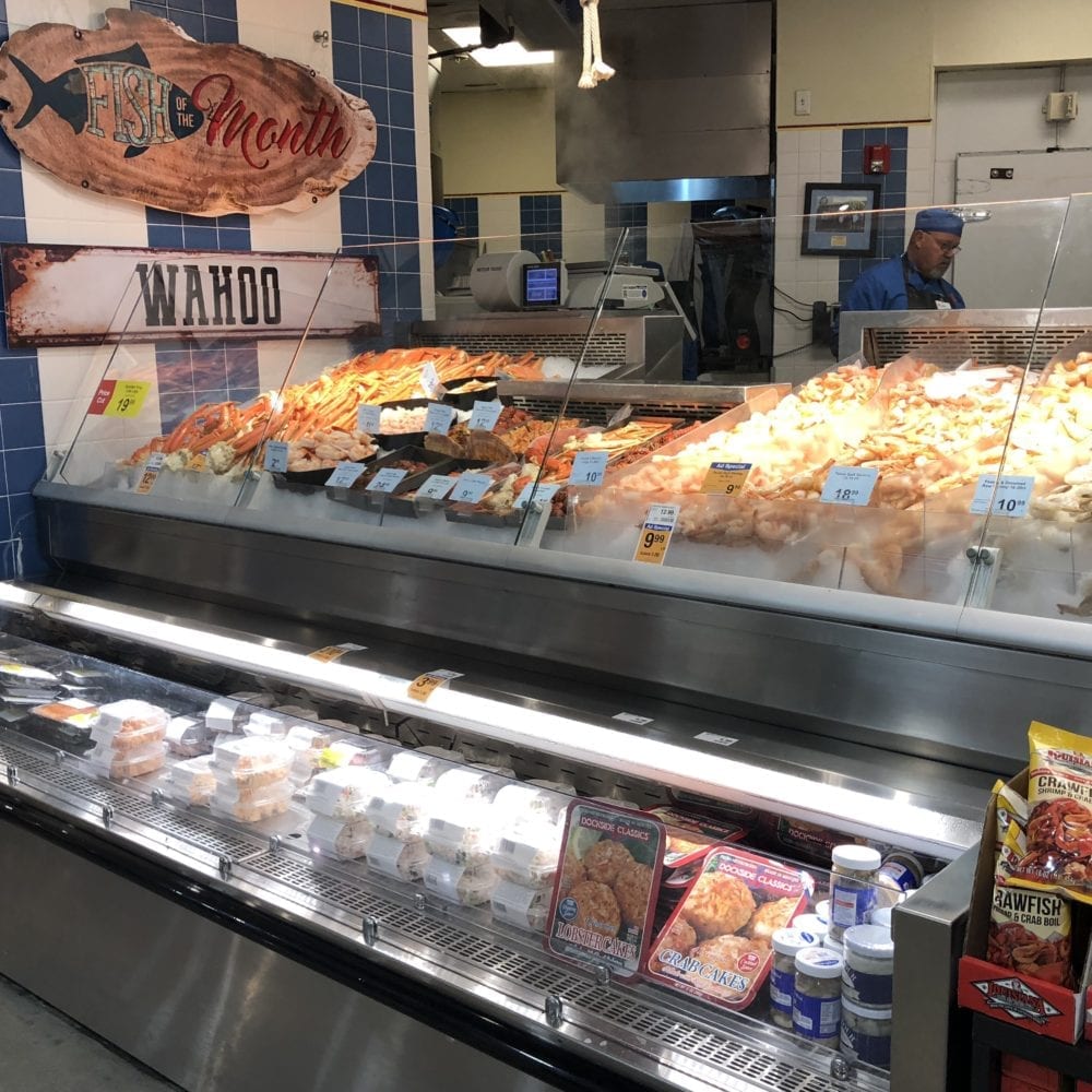 Seafood Cases - Refrigerated, Ice-Only & Combination - Atlantic Food Bars