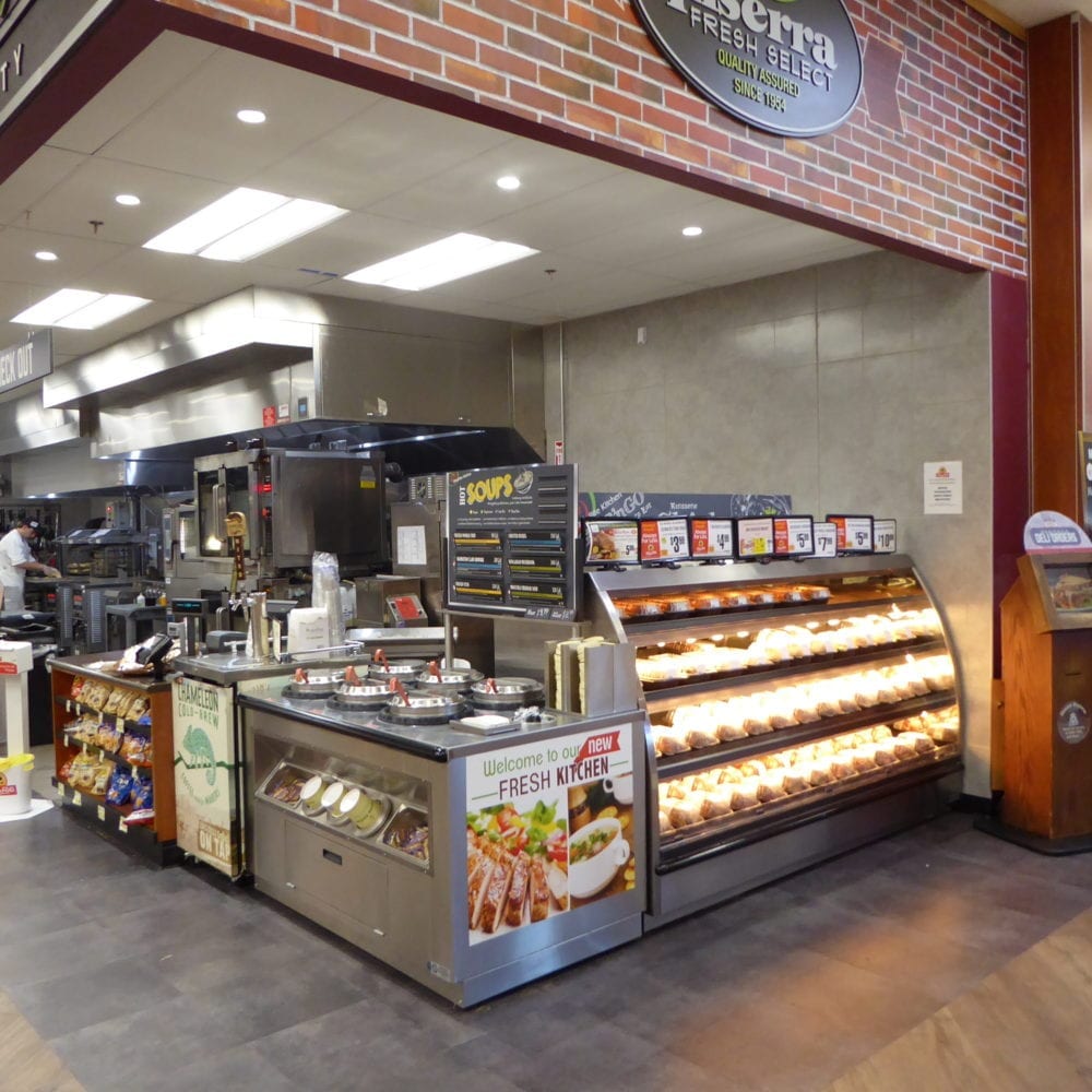 Hot Grab & Go Food & Soup Station with 6 Wells - WRGCL9637 SW6030