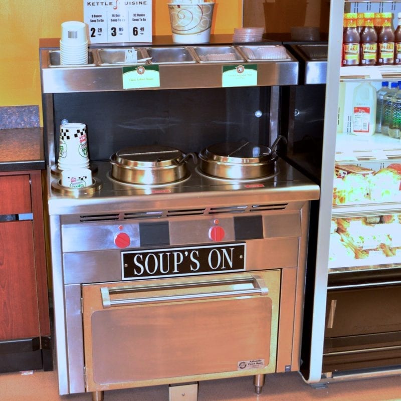 Narrow Soup Bar and Chowder Station - 18" Deep Soup's On - SOG3618N