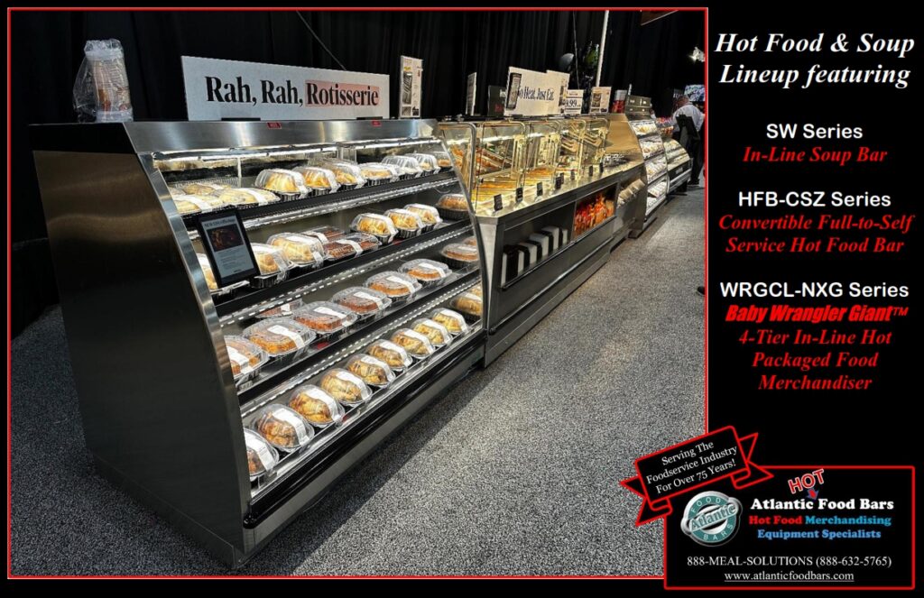 Atlantic Food Bars - Soup, Convertible Hot Food Bar & Grab n' Go