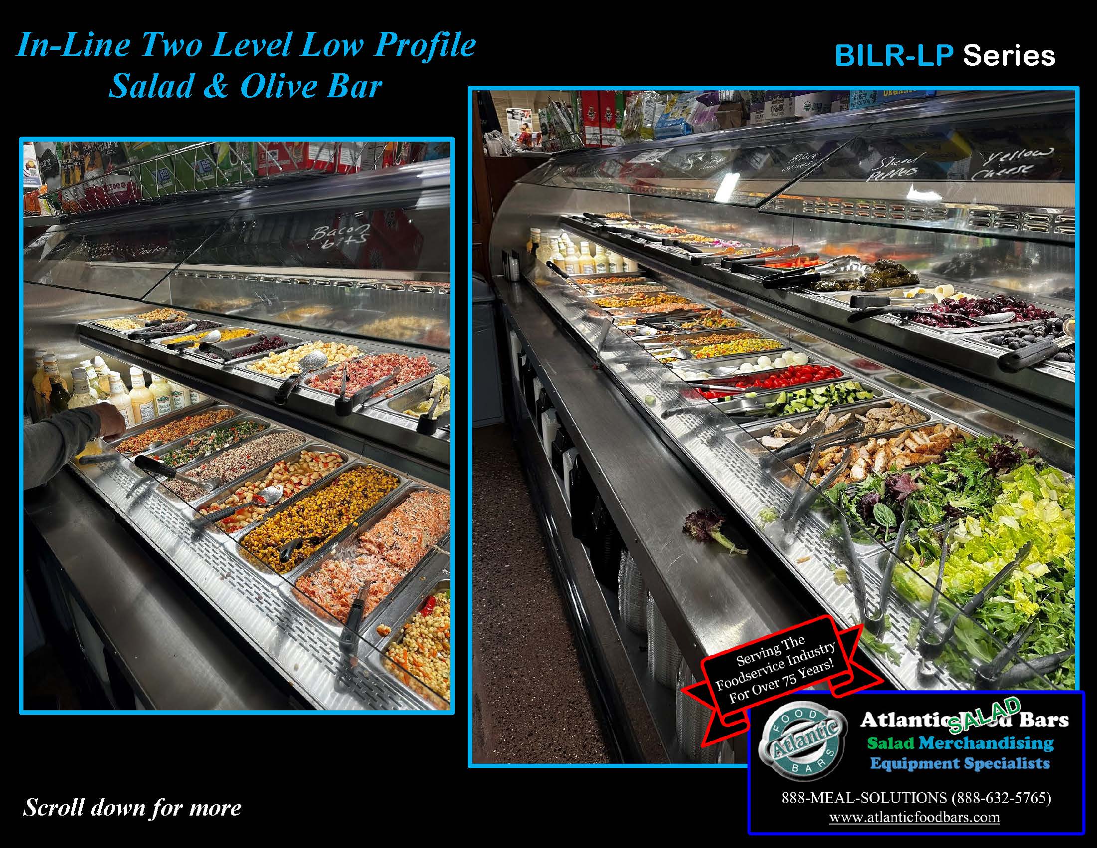 Hot & Cold Self Service Island - Bulk & Packaged Food with Soup