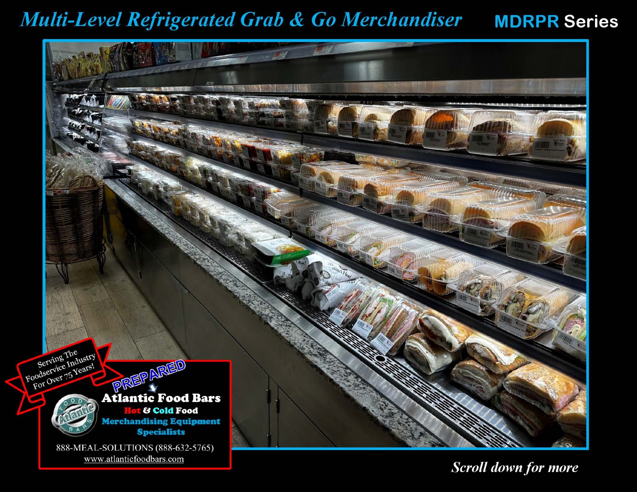 Prism Mix & Match Modular Food Merchandising Cases - Hot / Cold